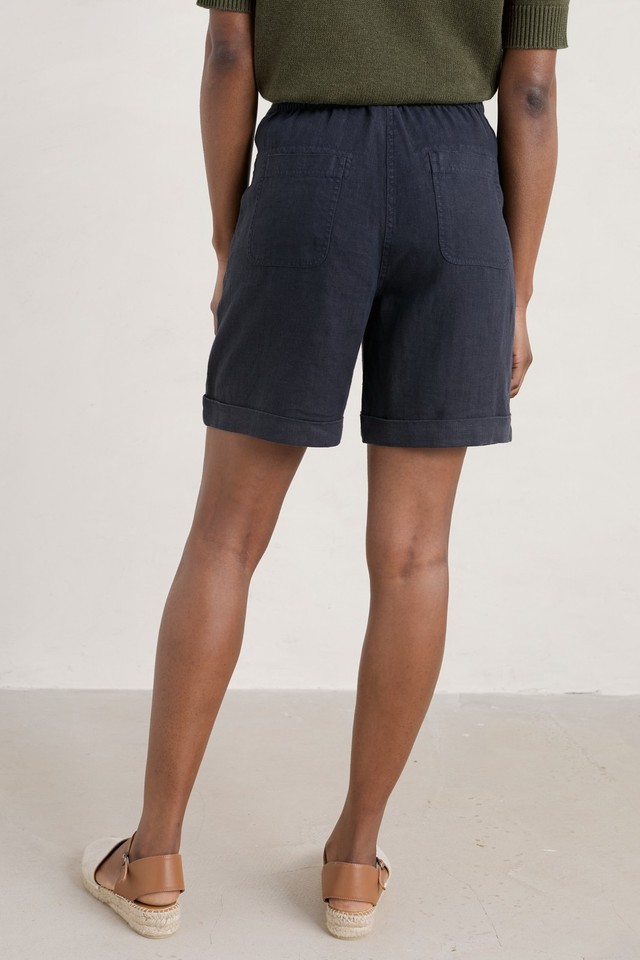 Seasalt Women's Regular Penderleith Linen Shorts Maritime | eBay UK