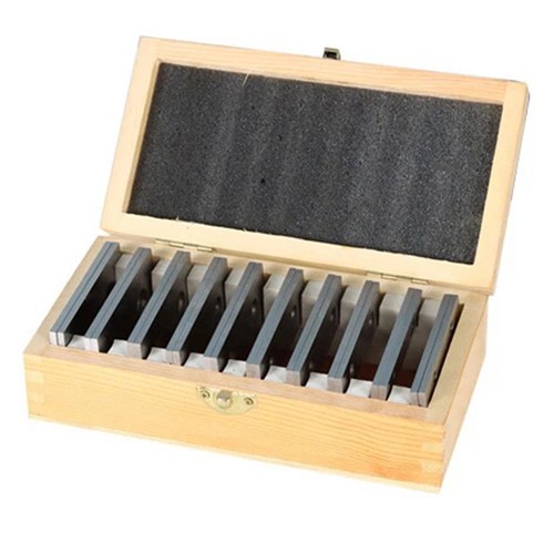 10 Pair Steel Parallel Blocks for Machining 18 by 3 Inches with Wooden ...