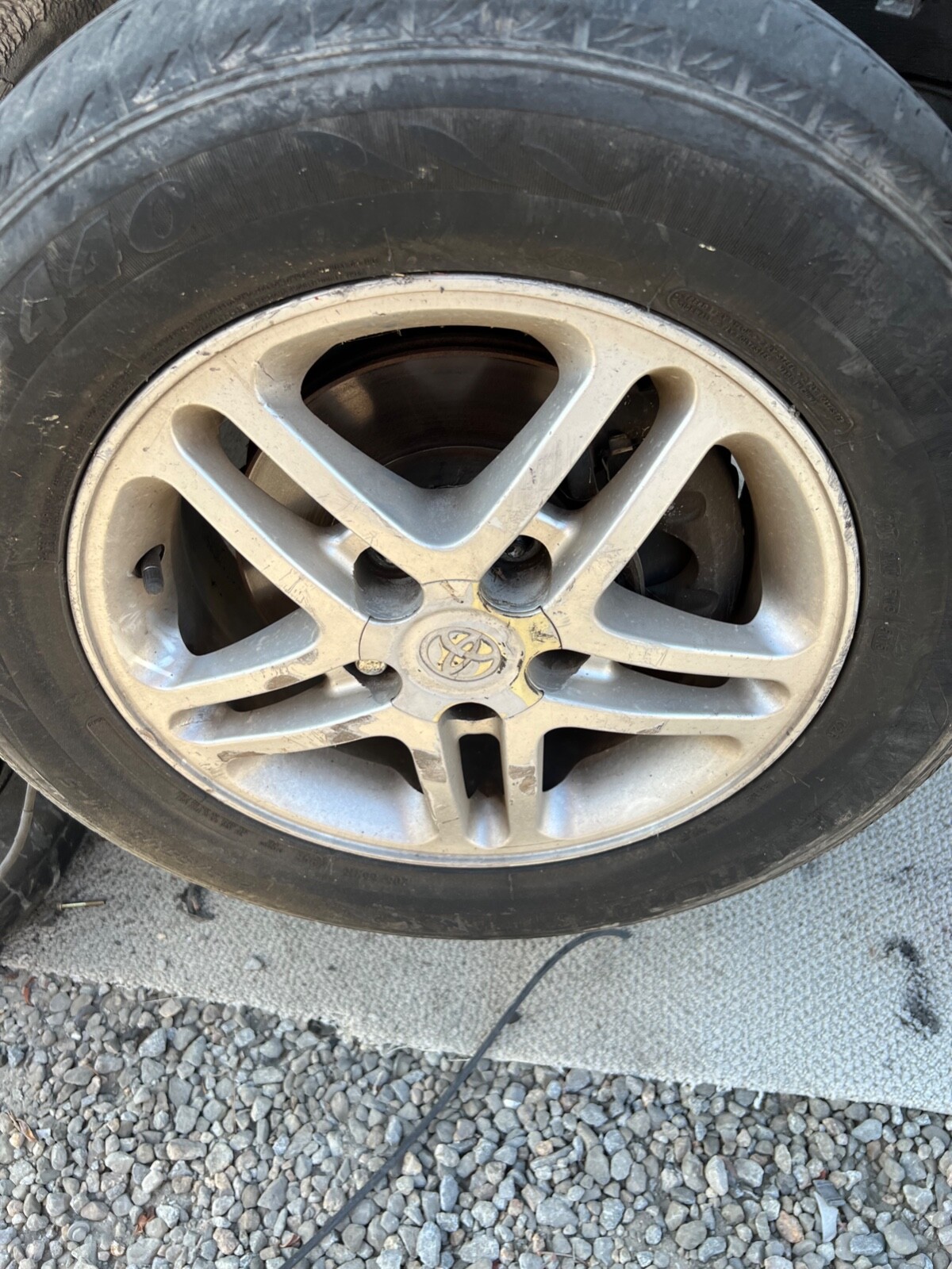 97-01 OEM USDM Toyota Camry 16" accessory alloy rim wheel gray star ...