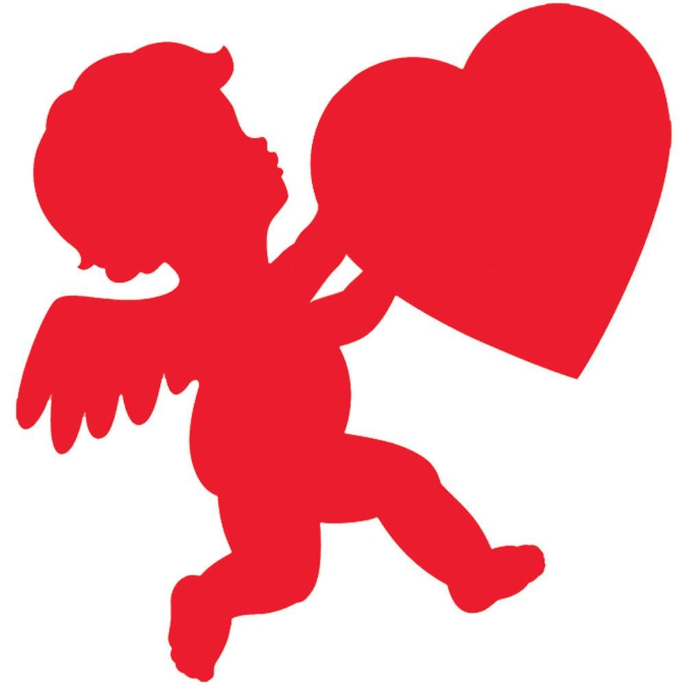 Valentine Cupid Cut Out Pattern Printable Cupid Stickers Primary