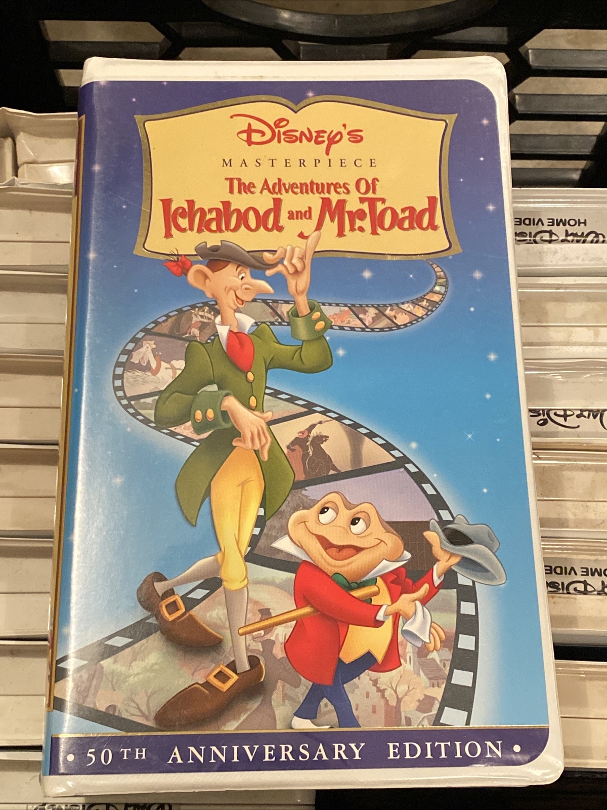 The Adventures of Ichabod and Mr. Toad (VHS) Disney Clamshell 50th ...