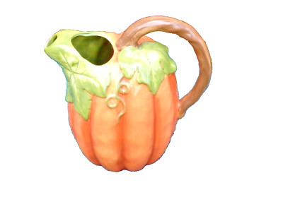 Harvest Orange Pumpkin Pitcher | eBay