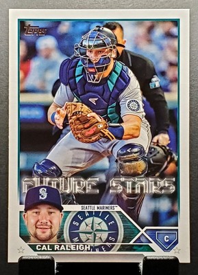 2023 Topps #160 Cal Raleigh MARINERS FUTURE STARS baseball card🔥⚾️NM/MT ...