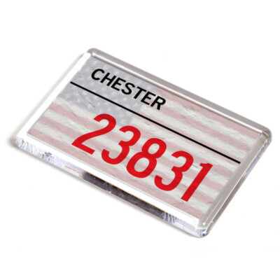 FRIDGE MAGNET - Chester, 23831 - US Zip Code | eBay UK