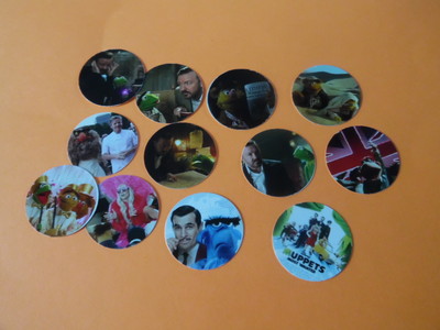 Pre Cut One Inch Bottle Cap Images THE MUPPETS Free Shipping | eBay