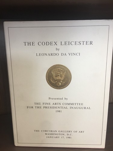 THE CODEX LEICESTER; Da Vinci, Presidential Limited Edition 1981 | eBay