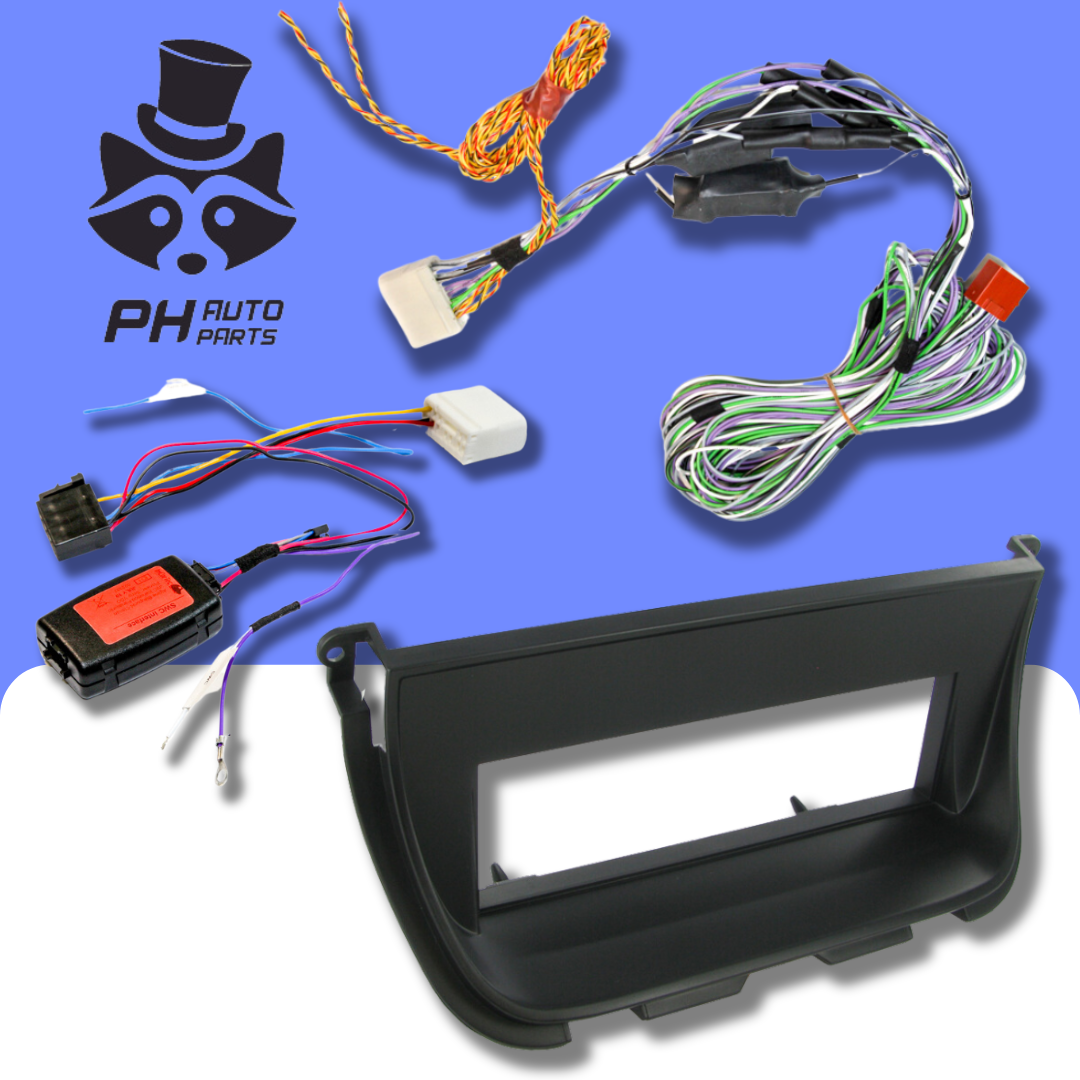 Jaguar XJ XJ8 (X308) (00-04) Amplified audio Single DIN radio fitting ...