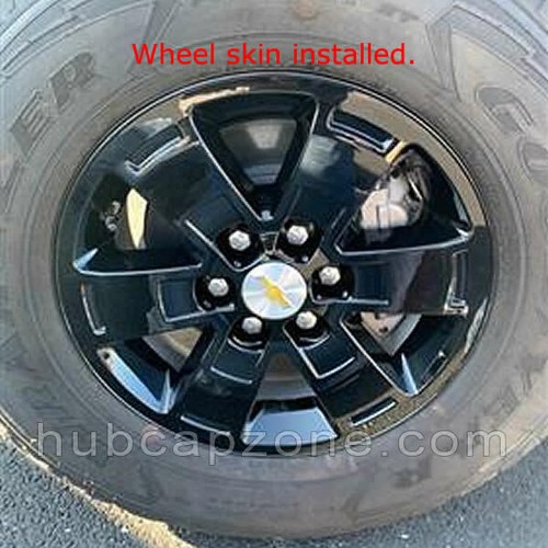 Black GMC Canyon Wheel Skins Hubcaps 2018-2019 16" GMC Canyon Wheel ...