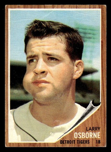 1962 TOPPS LARRY OSBORNE 583 POOR BASEBALL DETROIT TIGERS | eBay