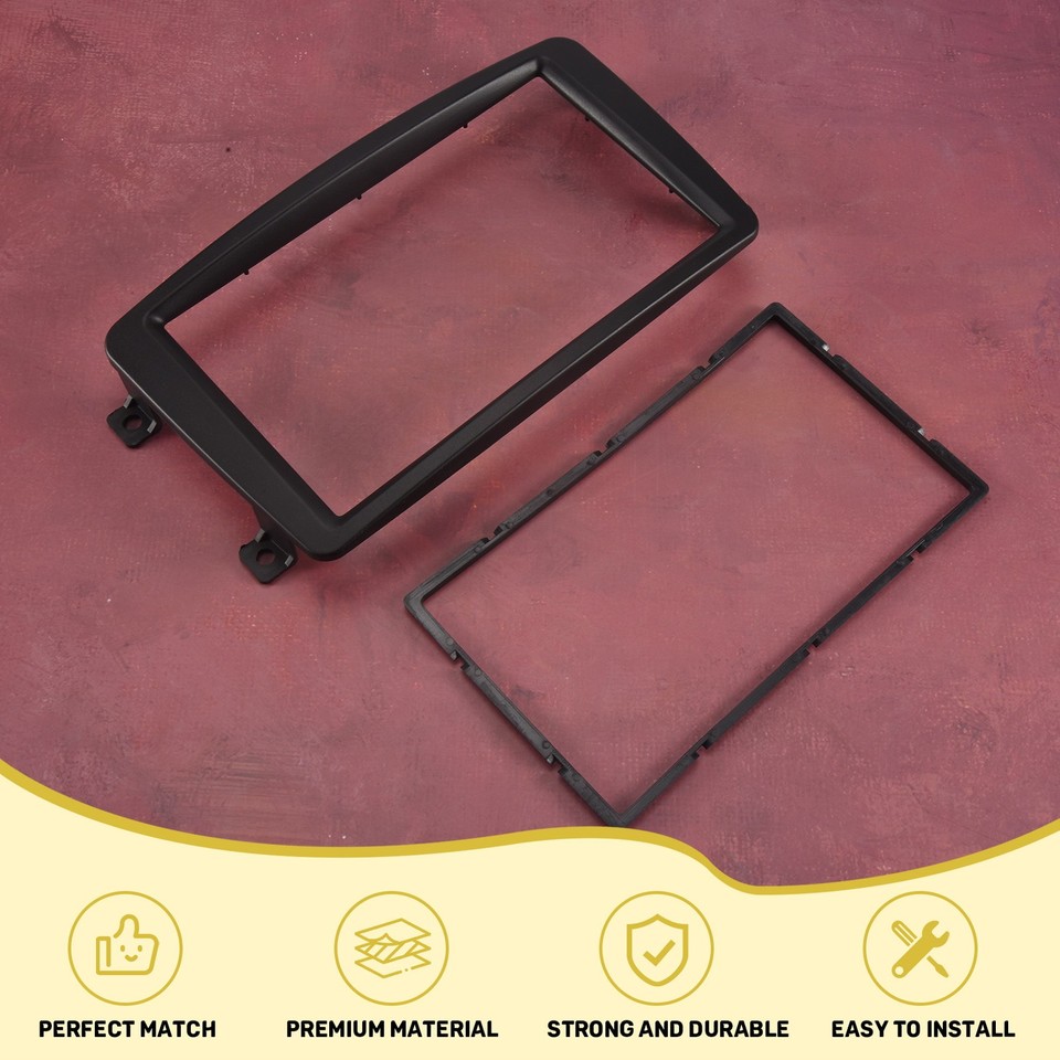 2 Din Car Radio Fascia DVD Player Panel Kits Stereo Dash Frame for ...