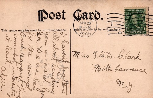 ROME NY - Stanwix Hall Postcard - 1908 | eBay