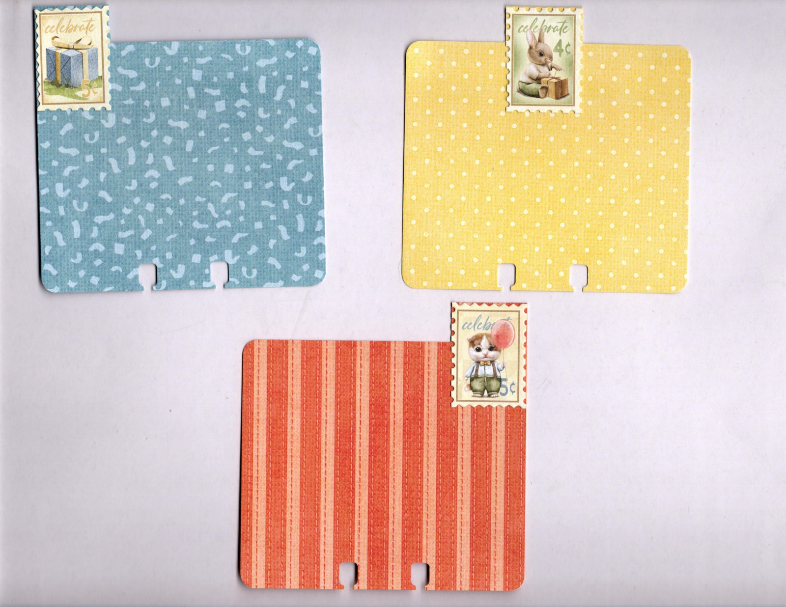 Graphic45 HIP HIP HOORAY! #2 (6pk) MEMORYDEX/ROLODEX CARDS Double-Sided ...