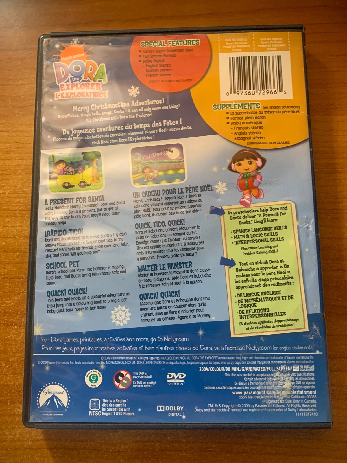 Dora the Explorer - Doras Christmas (DVD, | Grelly USA