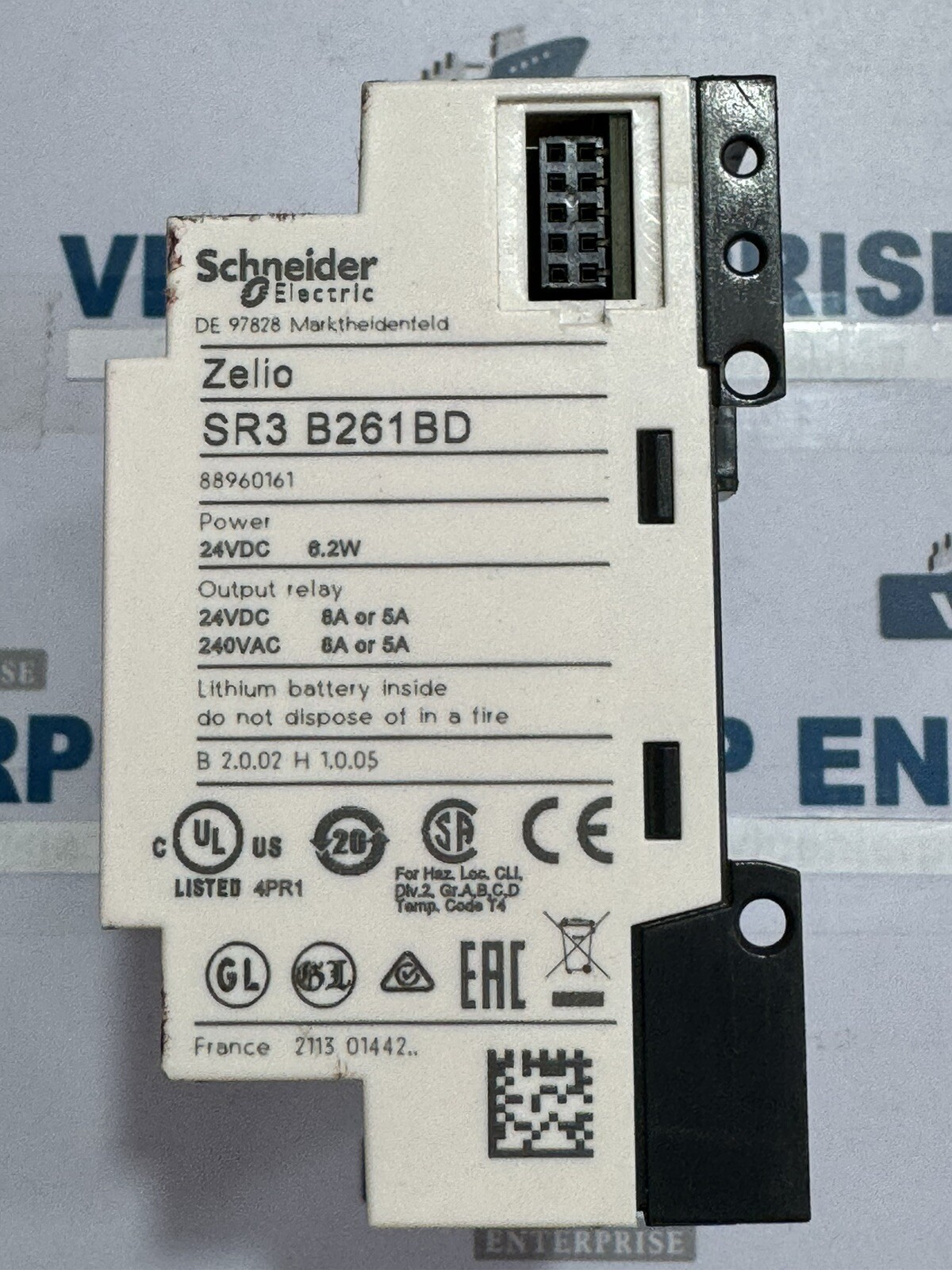 SCHNEIDER ELECTRIC PLC ZELIO SR3B261BD 24VDC FREE FAST SHIPPING | eBay