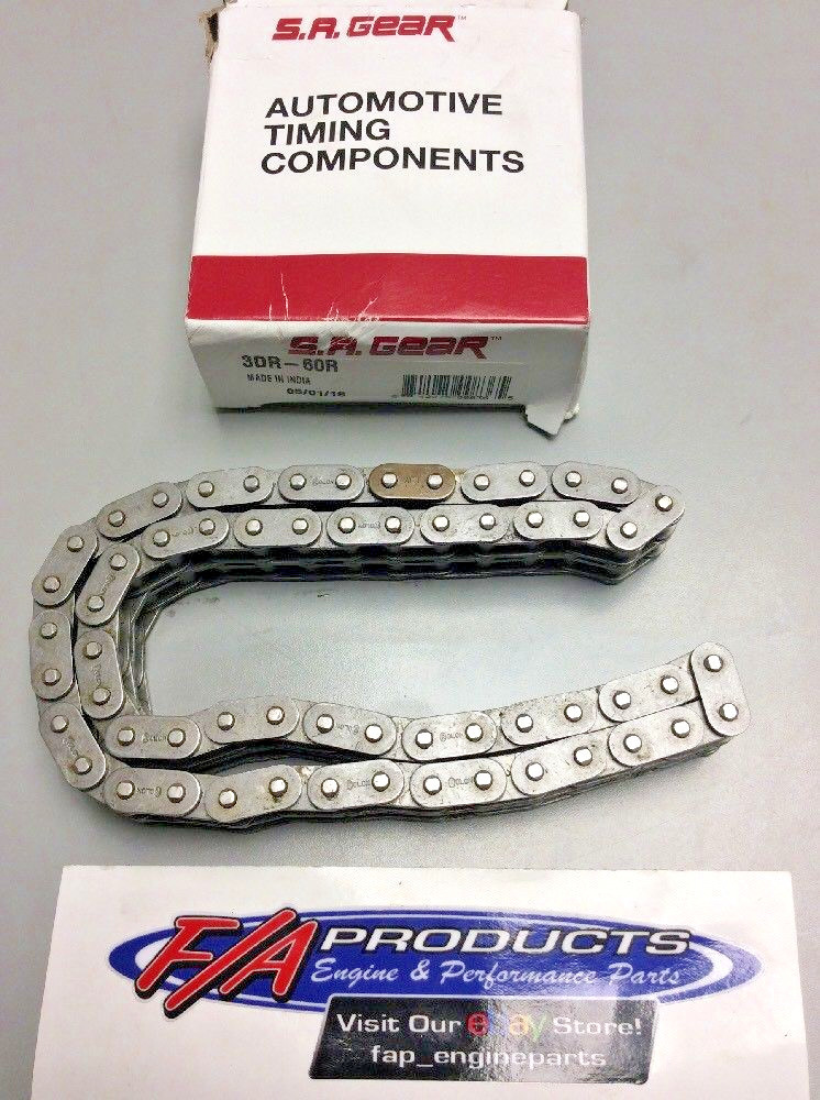 Small Block Chevy Aftermarket Rocket Block 60 Link Timing Chain S.A ...