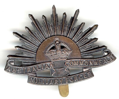 Original WW1 Australian 'Rising Sun" - Slider Variant (ALH) | eBay