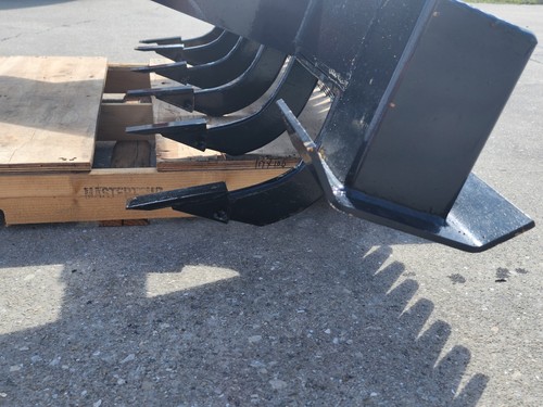 72" Wolverine Ripper Comb Scarifier Hydraulic Skid Steer Attachment 6 ...