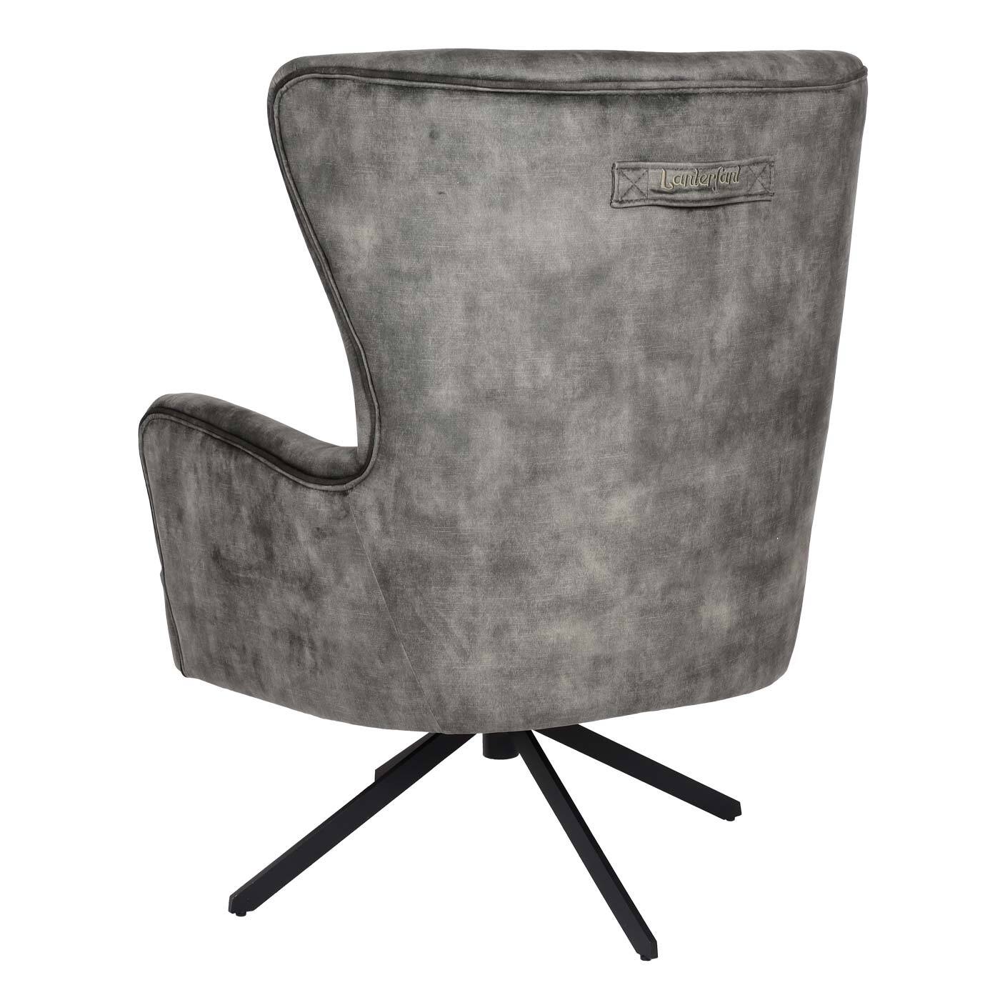 Lounge-Sessel HWC-L63, Cocktailsessel Polstersessel, drehbar vintage ...