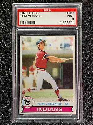 1979 Topps Baseball #537 Tom Veryzer PSA 9 | eBay