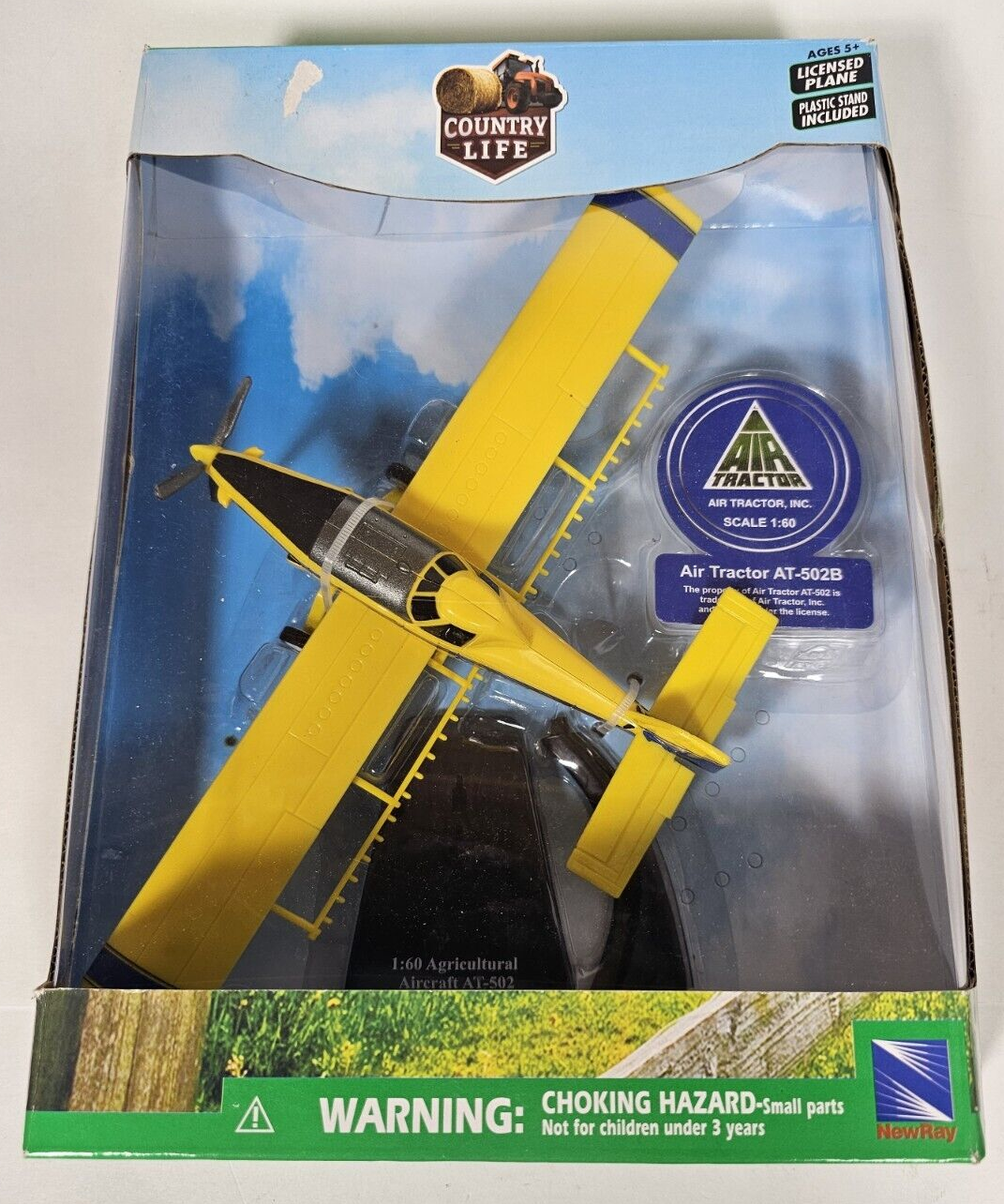 1:60 Scale Air Tractor AT-502, plastic by New Ray 20643 | eBay