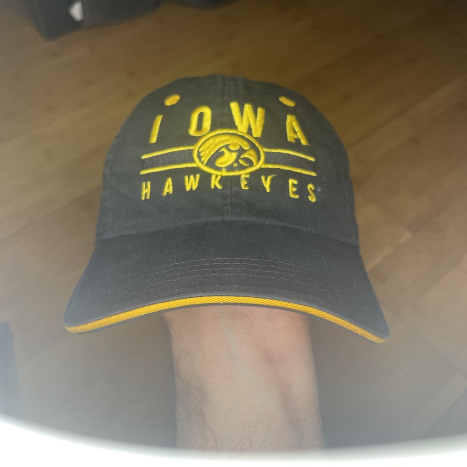 AHEAD Special Edition Iowa Hawkeyes Golf Hat Cap Adjustable Classic Cut ...