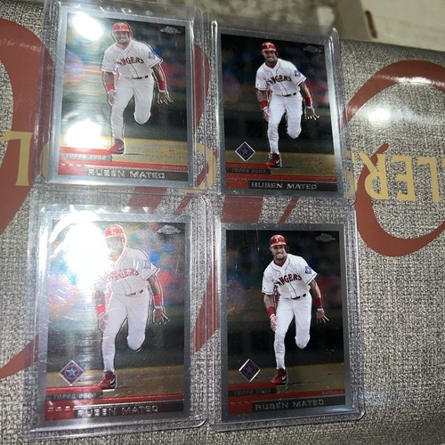 🔥2000 Topps Chrome #316 RUBEN MATEO X4 Texas Rangers MLB 🔥1022 | eBay