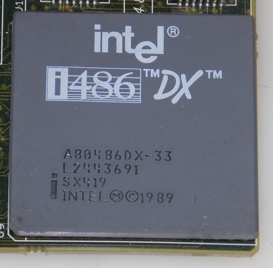 RARE- KINGSTON 486 NOW 386 to 486SX CPU PROCESSOR UPGRADE MODULE ...