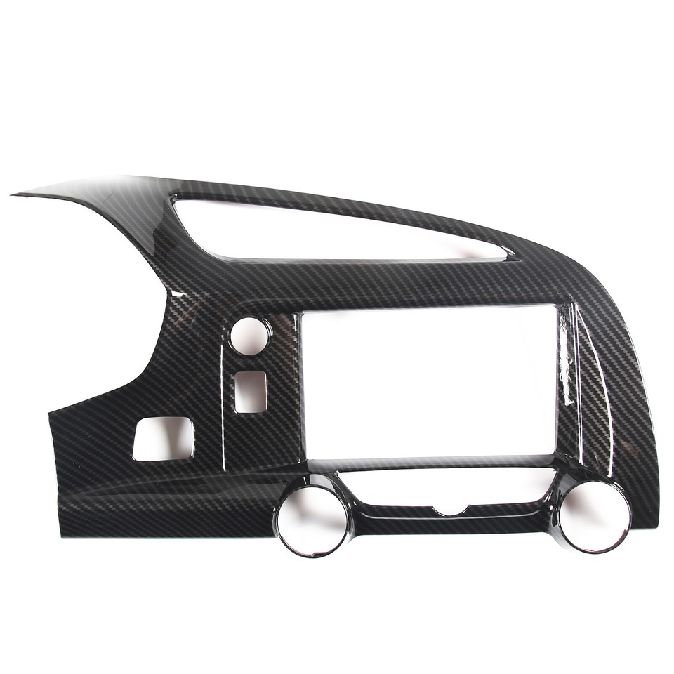 ABS Carbon Fiber Interior Dash panel Trim Cover Set Fits 2014-2019 ...