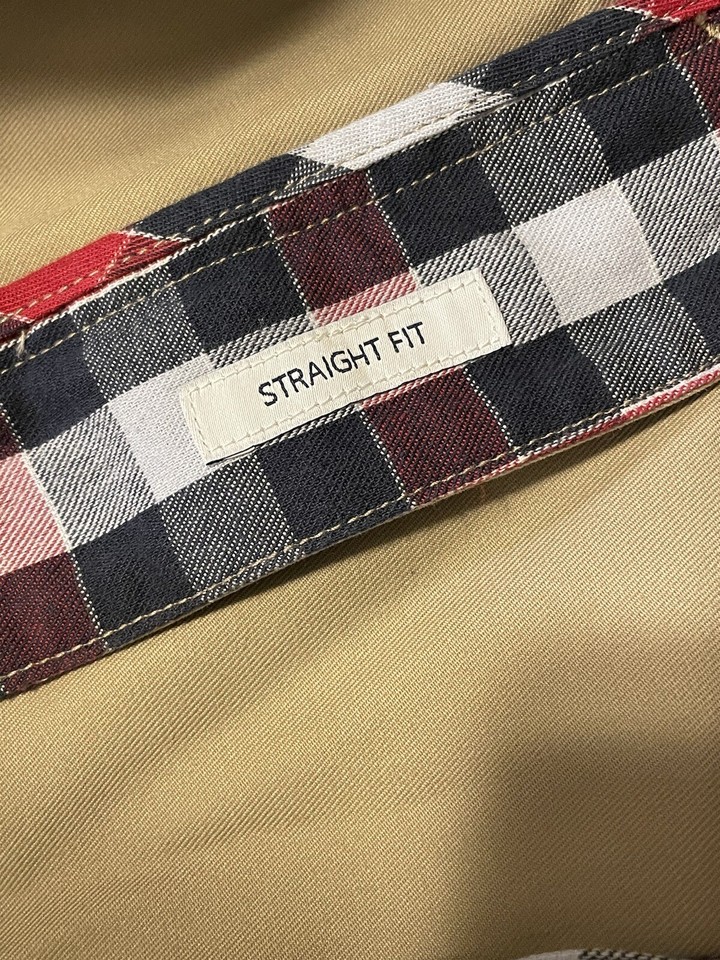 BONOBOS Khaki Pants Mens 36x34 Beige Cotton Straight Fit Chinos NWOT | eBay