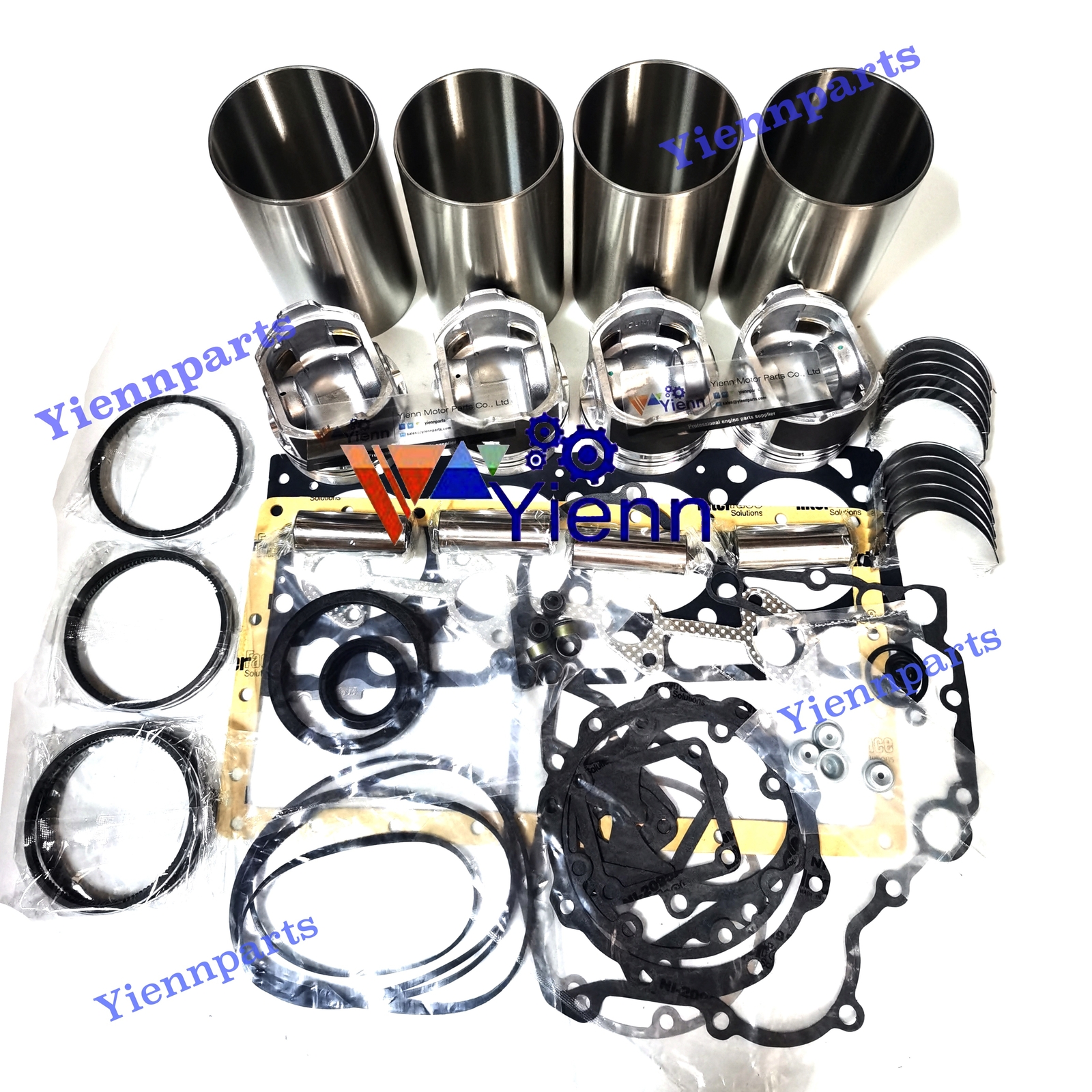 YD25 YD25DDTI Overhaul Rebuild Kit For Nissan Engine D40 Navara R51 ...