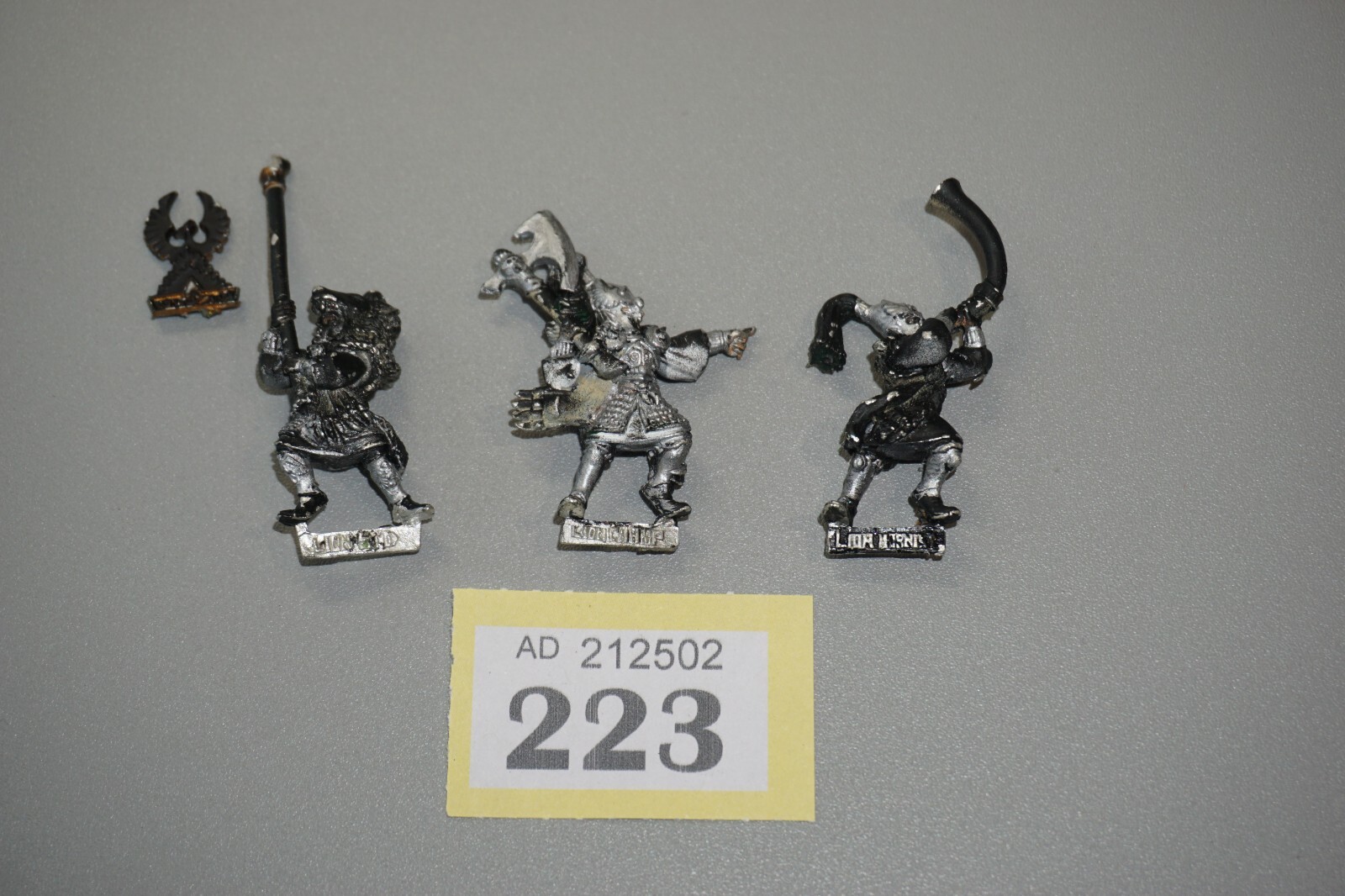 Warhammer Fantasy High Elf White Lions of Chrace Command - Metal | eBay