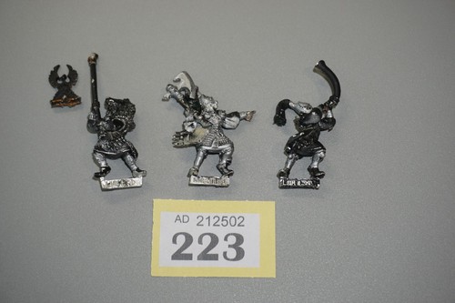 Warhammer Fantasy High Elf White Lions of Chrace Command - Metal | eBay