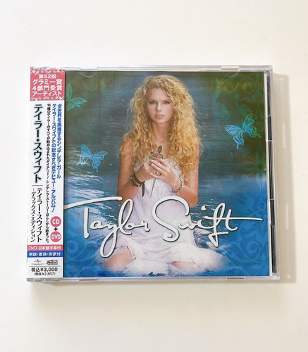 TAYLOR SWIFT DELUXE EDITION JAPAN CD+DVD Ltd/Ed. UICO-1186 Debut Album ...