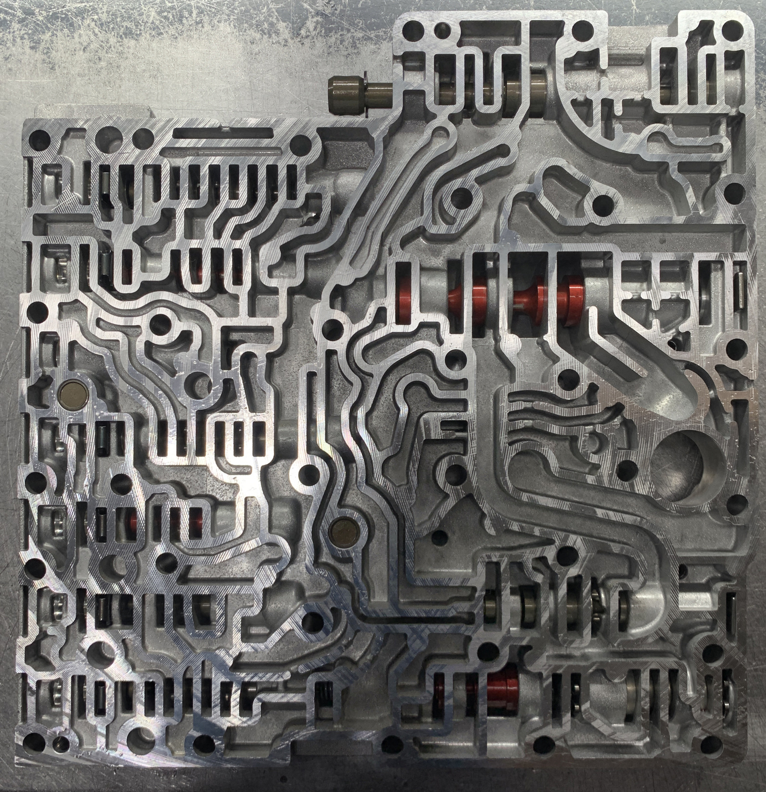 6R140 Valve Body with solenoids, rebuilt and tested, 2011-2016 w/o ...