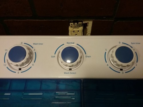 Della Mini Washing Machine Portable Compact Washer and Spin Dry Cycle ...