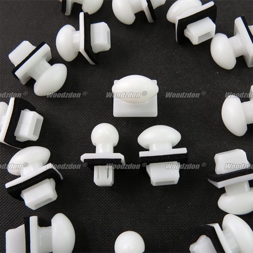 20 Front End Moulding Clip Rear Bumper Cover Retainer Rivet For Ford ...