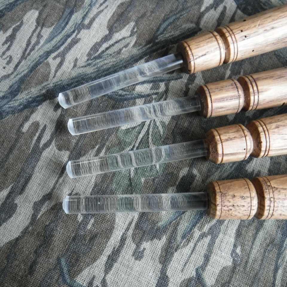 TURKEY CALL FRICTION STRIKER 1 Wormy Chestnut Plexiglass TYLERSBURG ...
