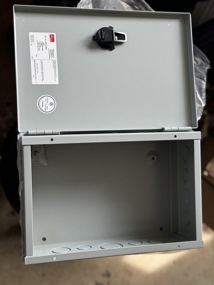 Hoffman Hinged CVR Pull Box- 12x8x4 | eBay