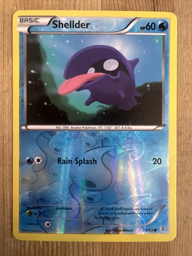 Pokémon TCG Shellder Generations 19/83 Reverse Holo Common NM | eBay