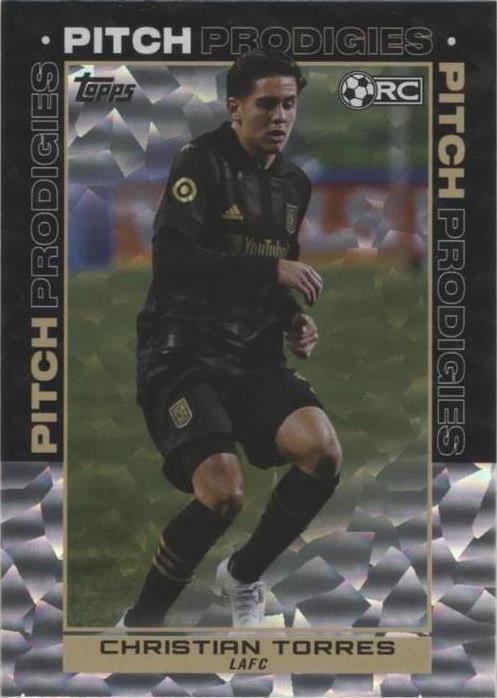 2021 Topps MLS - Pitch Prodigies Christian Torres #200 Icy Foil (RC ...