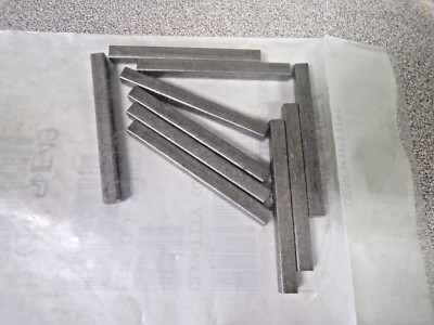 2" Steel Undersized Machine Key with Plain Finish, PK10 (K) | eBay