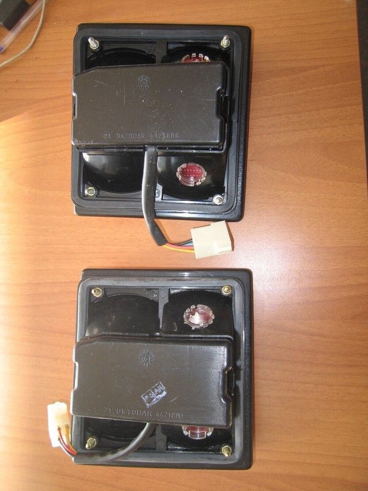 Zastava Yugo rear lights set 1 x left 1 x right tail light | eBay