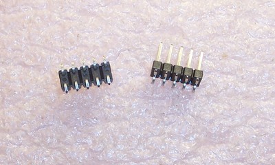 QTY (50) 10 POSITION 5x2 SMD MALE HEADERS BERGSTIK II 2.54mm 93674 ...
