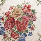 Rustic Floral Rose Area Rugs Vintage Traditional Round Accent Floor 4 ...