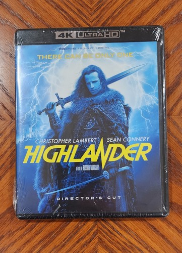 Highlander 4K UHD Blu-ray With Blu-Ray 4K Mastering, Ac-3/Dolby Digital ...