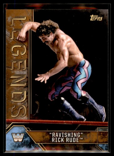 2017 Topps Legends WWE Wrestling BRONZE Parallel #71 Ravishing Rick ...