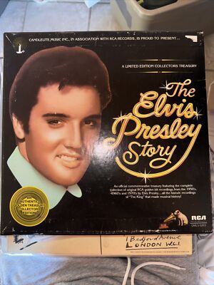 VTG Elvis Presley "The Elvis Presley Story" 5LP Vinyl Records 33RPM RCA ...