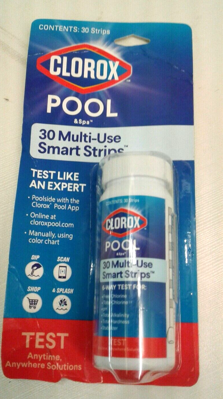 Clorox Pool&Spa Multi Use Smart Testing Strips (30 Strips) | eBay