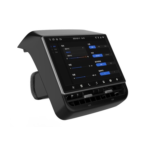 Rear Seat Touch Screen Entertainment System AC Control for Tesla Model ...