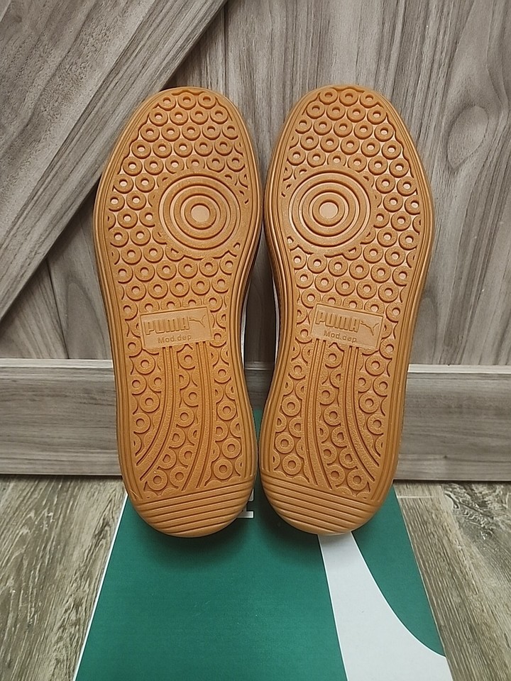 Puma Palermo Leather 39646403 Mens US 8 Black Lace Up Lifestyle ...